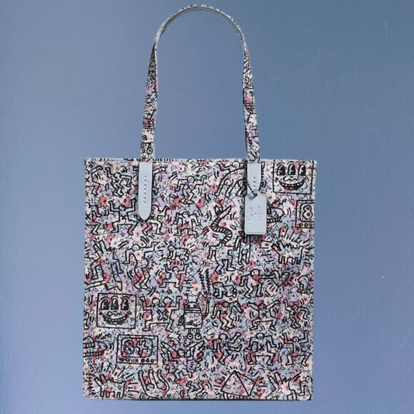 Coach | Bags | Rare Coach X Keith Haring Canvas Tote | Poshmark